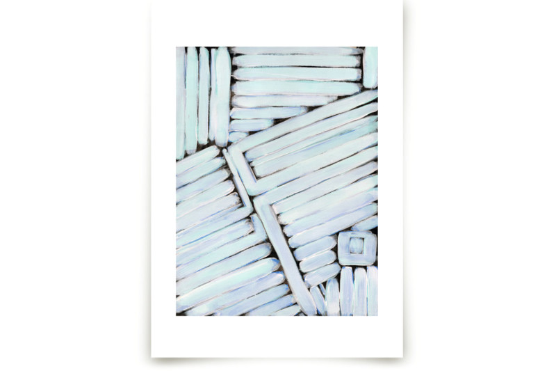 Zips and Stripes Fine Art Prints by Lauren Rutley | Minted