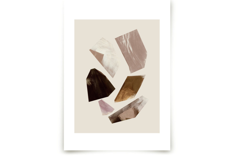 Compositional Shapes 1 Fine Art Prints by Melanie Severin | Minted