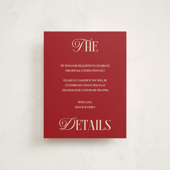 The Debut Season Debutante Party Enclosure Cards by Helena Vitto | Minted