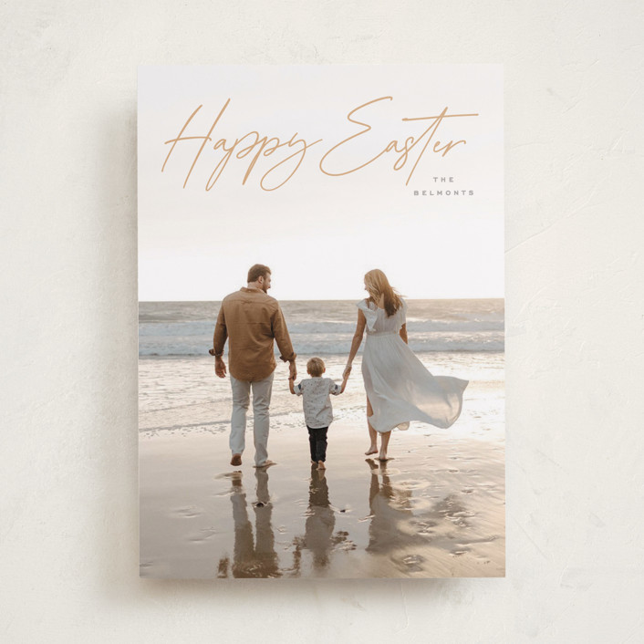 Casual Script Easter Cards by Hooray Creative | Minted