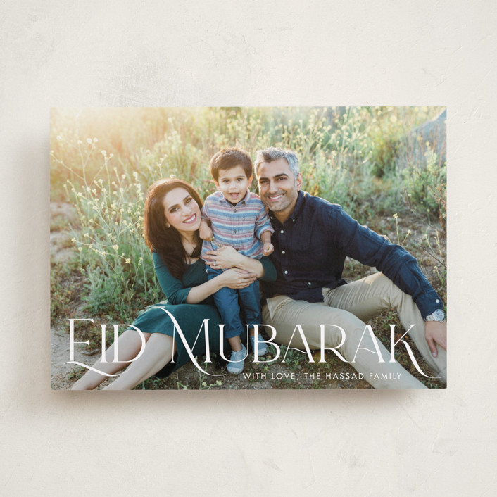 Elegant Eid Eid Cards by Nam Bourassa | Minted