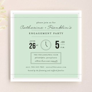Time For… Engagement Party Invitations by Sara H... | Minted