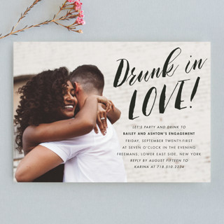 Open Bar Engagement Party Invitations by Jennifer ... | Minted