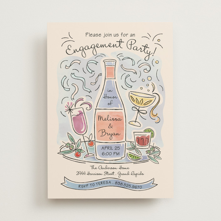 Shindig Engagement Party Invitations by Paper Sun Studio | Minted