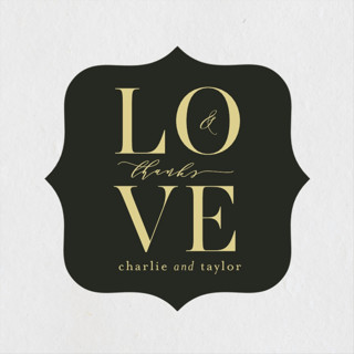 Sparkling Dust Engagement Party Favor Stickers by ... | Minted