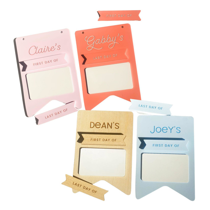 Custom First Day of School Sign First Day of School Sign by Haven Print ...