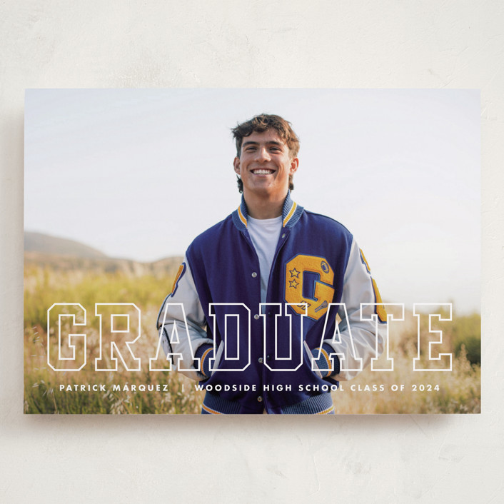 Strength Grand Graduation Announcements by Sarah Curry | Minted