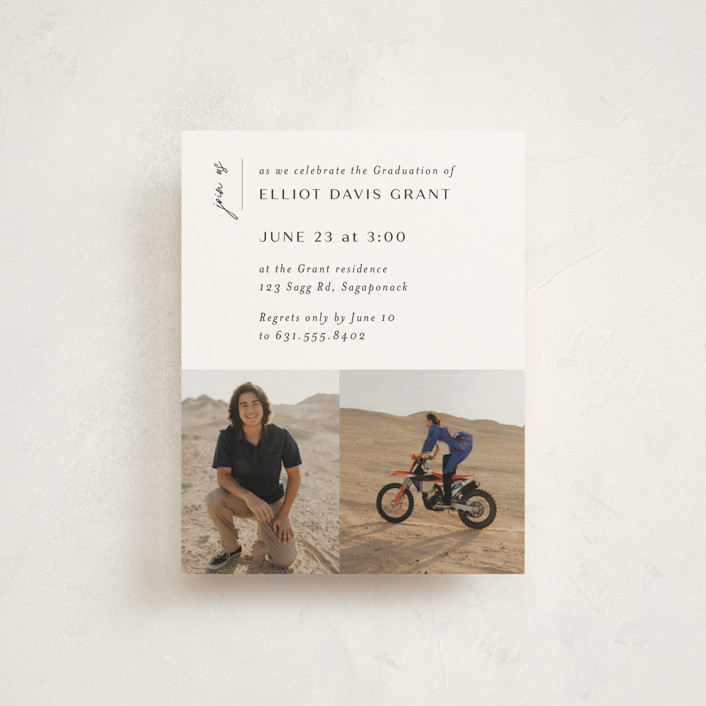 Grad Trio Graduation Insert Cards by Nicoletta Savod | Minted