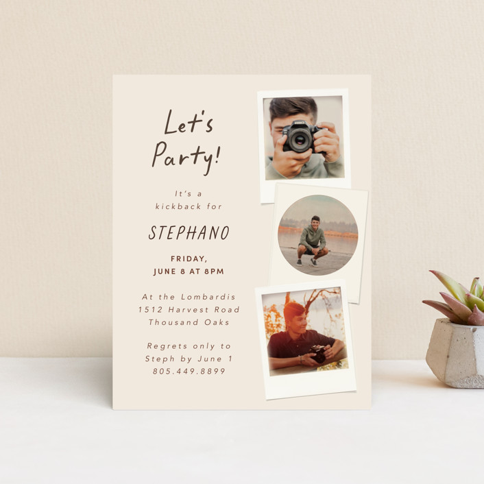 exposures Graduation Insert Cards by Kamala Nahas | Minted