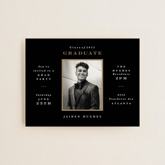 Tres Chic Graduation Insert Cards by Hooray Creative | Minted