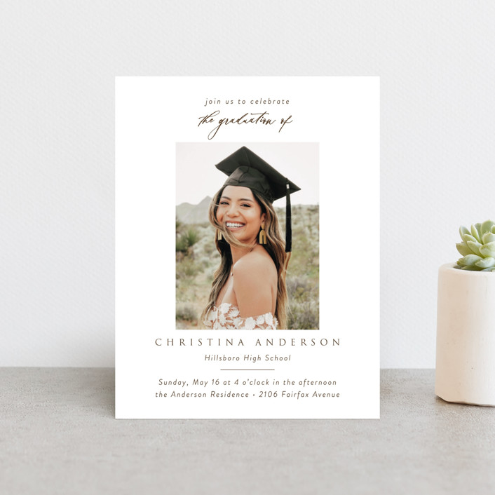 Achieved! Graduation Insert Cards by MC Designs | Minted