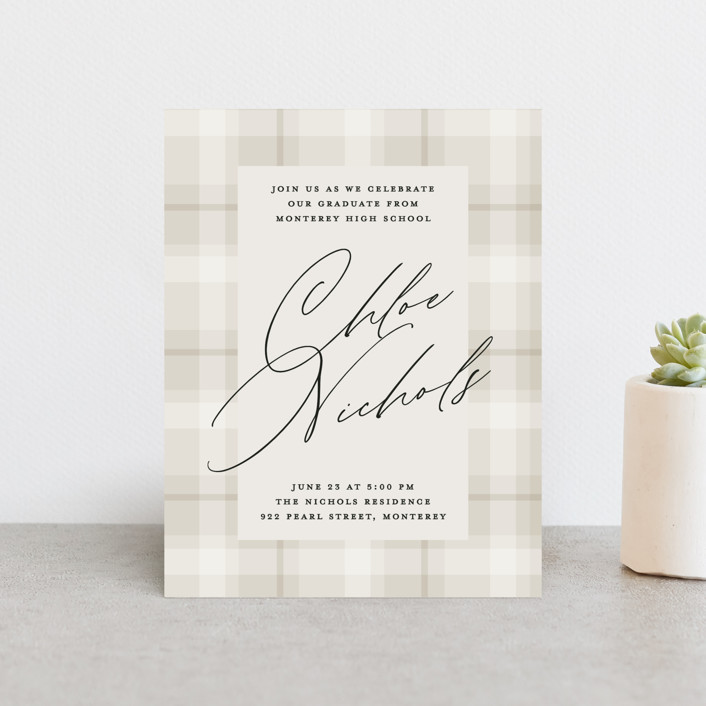 Arched Graduate Graduation Insert Cards by Erin Deegan | Minted