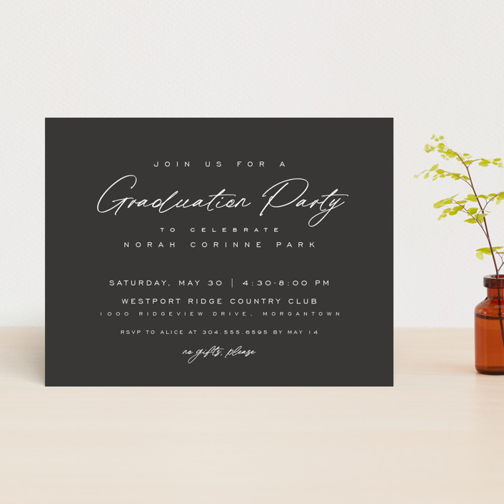 Glance Graduation Insert Cards by Lea Delaveris | Minted