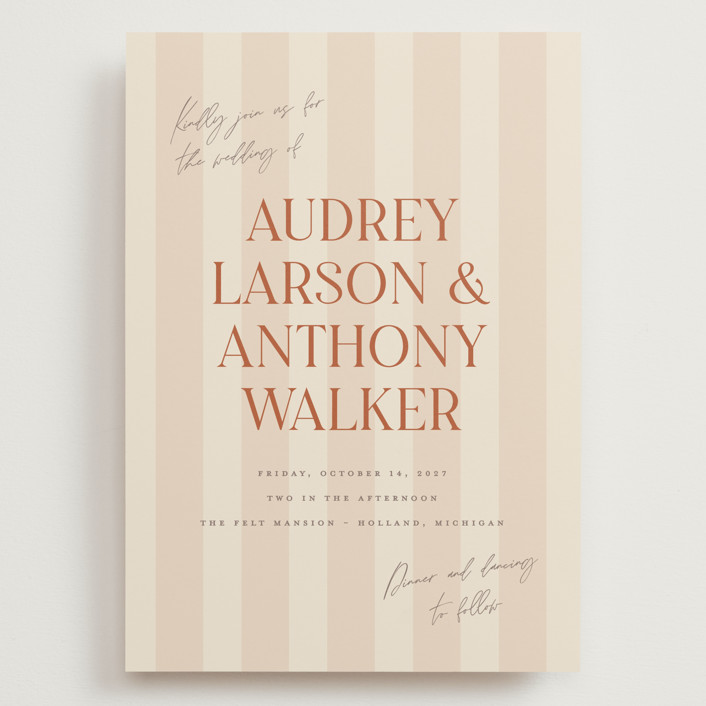 Ambrosial Grand Wedding Invitations by Pixel and Hank | Minted