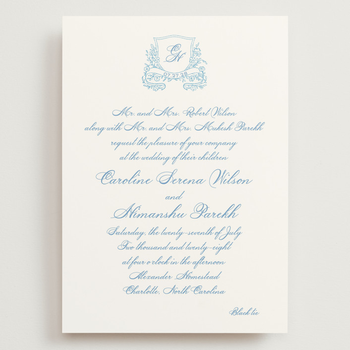 Royalty Grand Wedding Invitations by Creo Study | Minted