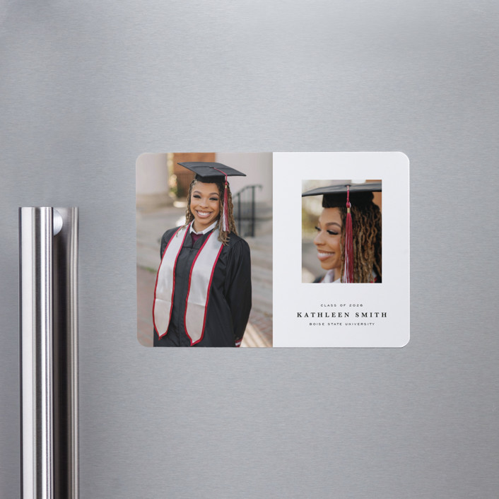 Go Far Graduation Announcement Magnets by Joyce Pinheiro | Minted