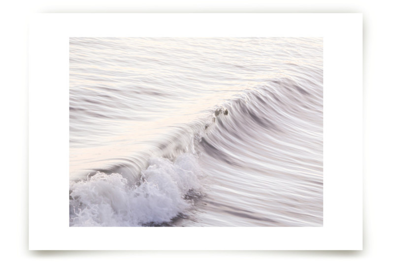 Cayucos Soft Waves Fine Art Prints by Lisa Sundin | Minted