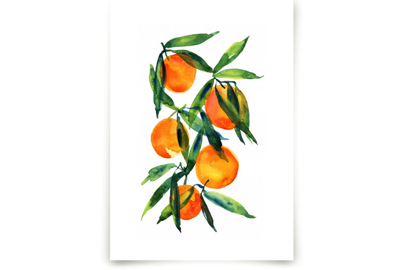 Tangerine Fine Art Prints by Alexandra Dzh | Minted