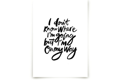 on my way Art Prints by Cass Loh | Minted