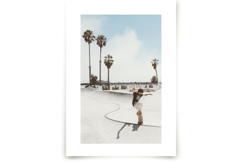 Santa Barbara Skate I Fine Art Prints by Kamala Nahas | Minted