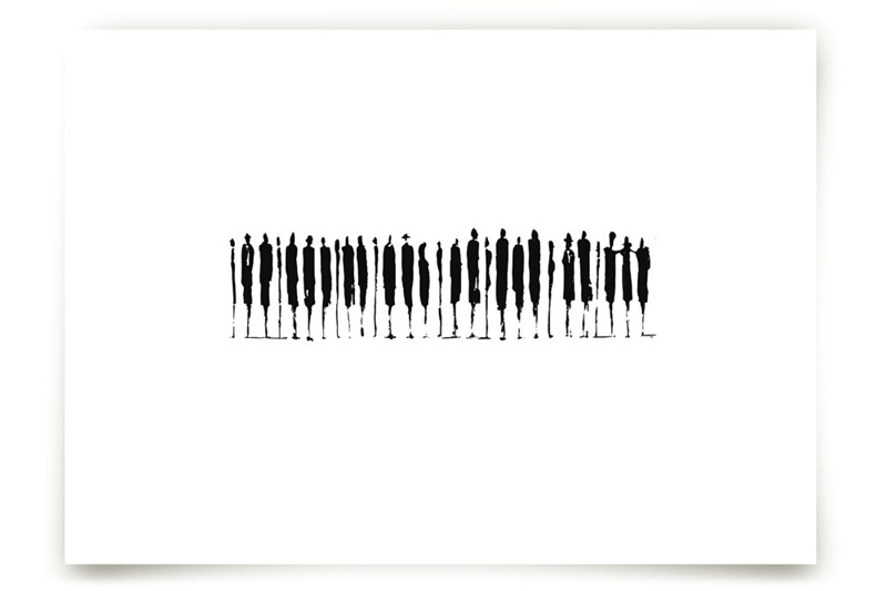 Piano Men Fine Art Prints by Vasco | Minted