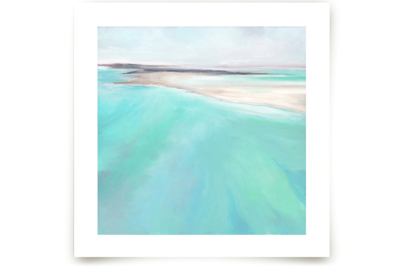 Aqua Waters Fine Art Prints by Elizabeth Sabine | Minted