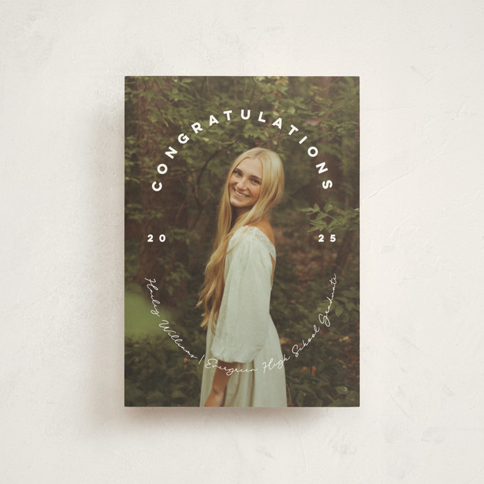 Circlet Graduation Announcement Postcards by Ellis | Minted