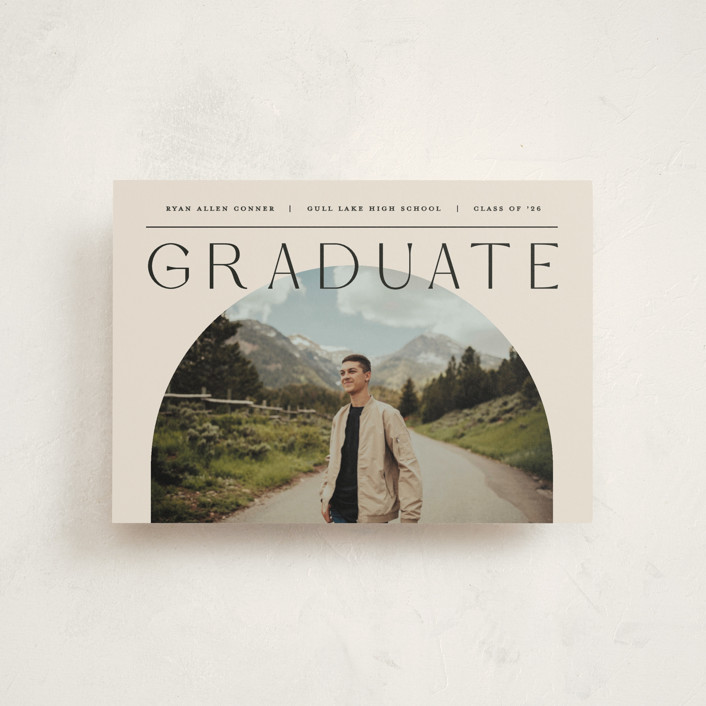 Vision Graduation Announcement Postcards by Pixel and Hank | Minted