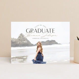 Signed Graduate Graduation Announcement Postcards... | Minted