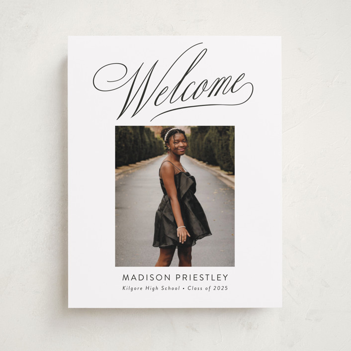 Aloft Graduation Welcome Signs by Jessica Williams | Minted