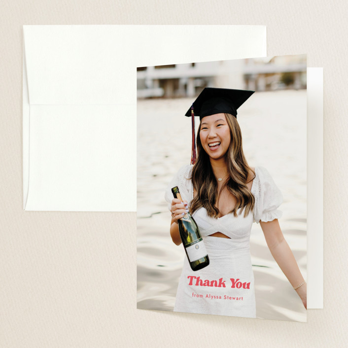 Nola Graduation Thank You Cards by Megan Davis | Minted