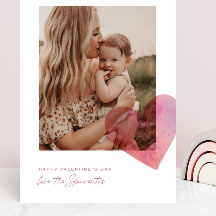Artsy Heart Grand Valentine's Day Cards by Ashley DeMeyere | Minted