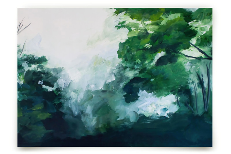 Homeland Wall Mural by Brittany Fan | Minted