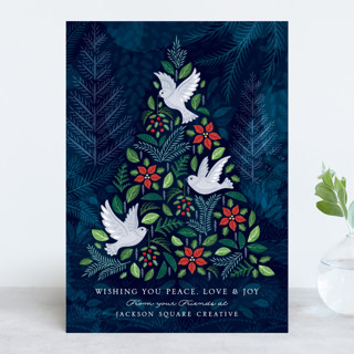 Giving Tree Business Holiday Cards by Paper Sun St... | Minted