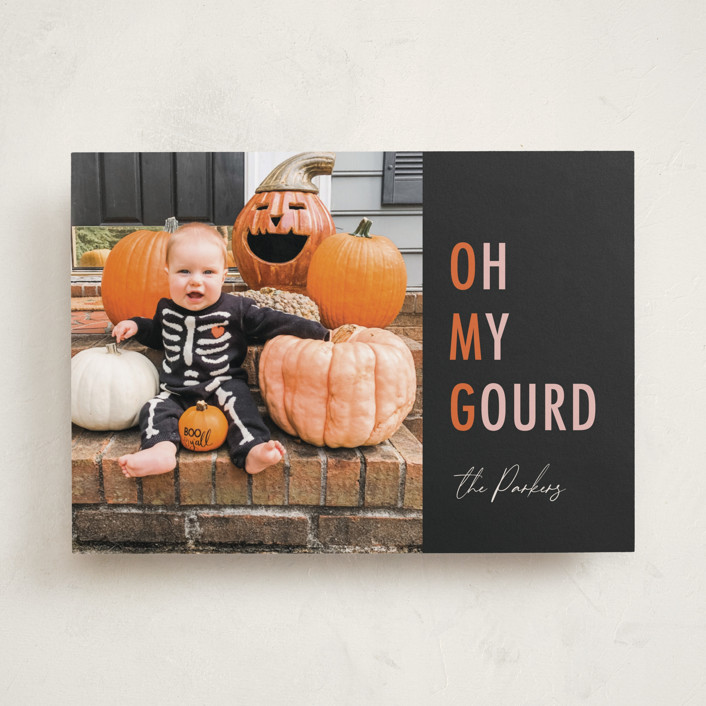 Oh My Gourd Halloween Cards by Dawn Pope | Minted