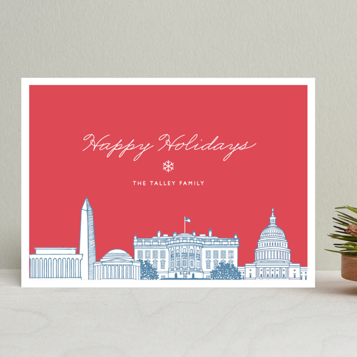 Big City - Washington DC Holiday Cards by Hooray Creative | Minted