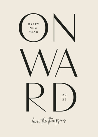 Onward Holiday Cards by Jessica Corliss | Minted