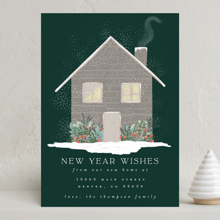 Warm Winter Wishes Holiday Cards by Ashlee Townsend | Minted