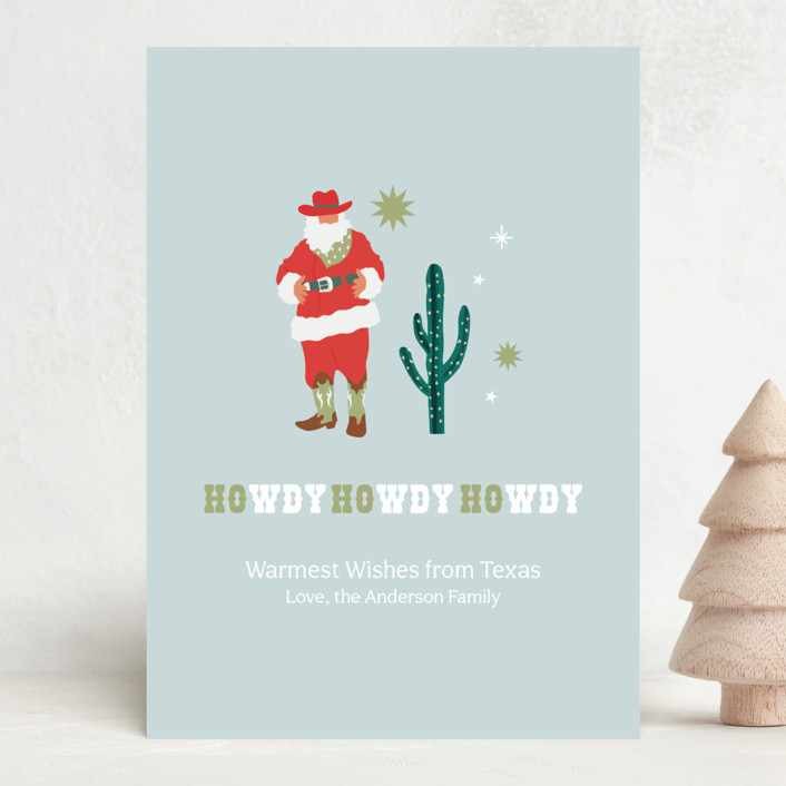 HOwdy, HOwdy, HOwdy Holiday Cards by tara berg | Minted