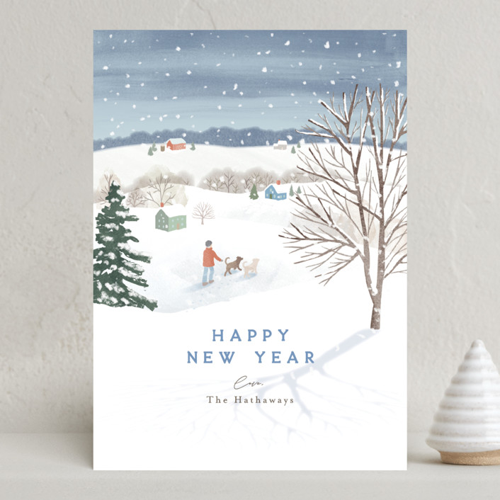 Solitude Holiday Cards by Jennifer Wick | Minted