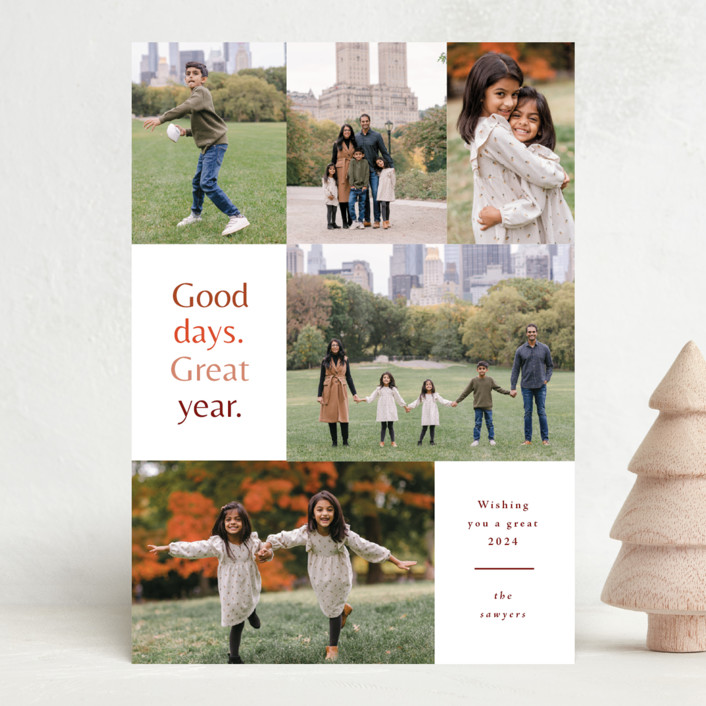 Great Year New Year Photo Cards by Corinne Malesic | Minted