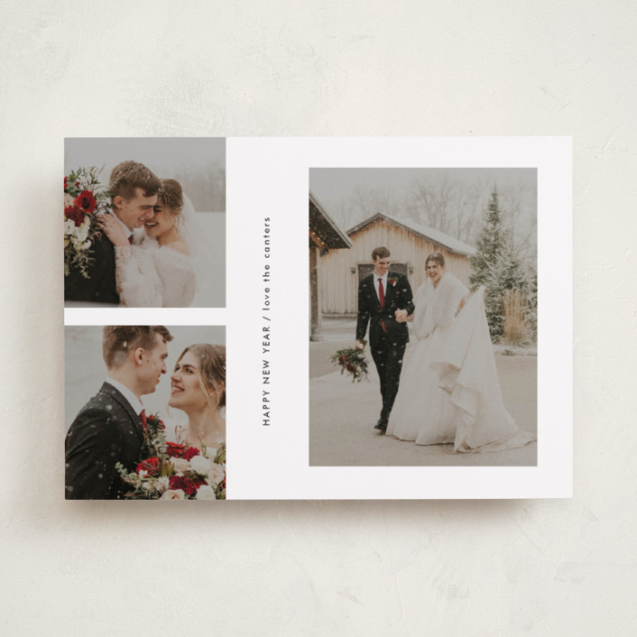 happy trio New Year Photo Cards by Lori Wemple | Minted
