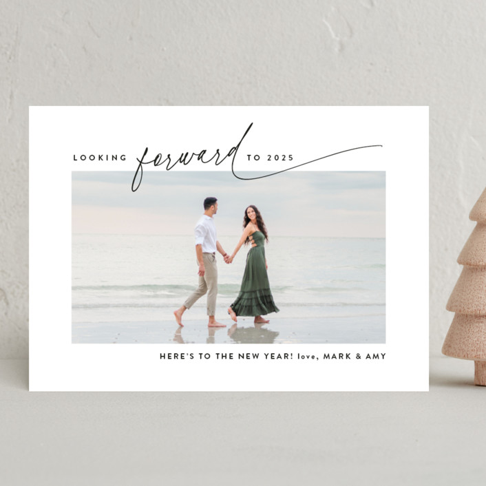 Looking Forward New Year Photo Cards by Jackie Crawford | Minted