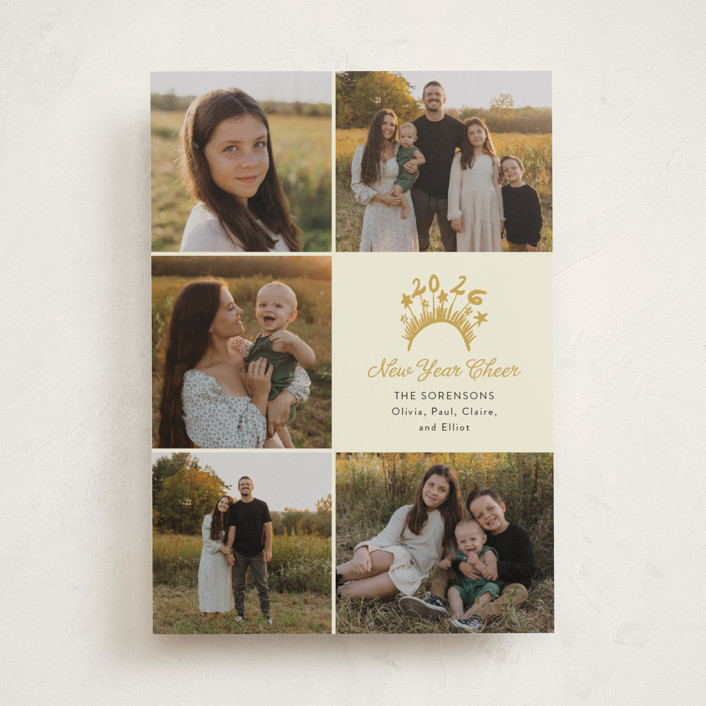 New Year Headband New Year Photo Cards by Erika Firm | Minted