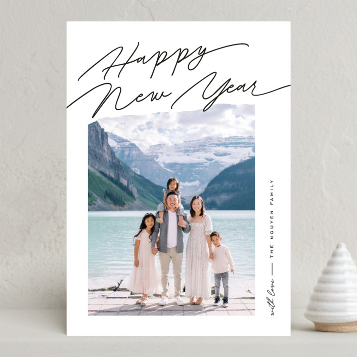 Elements New Year Photo Cards by Pixel and Hank | Minted