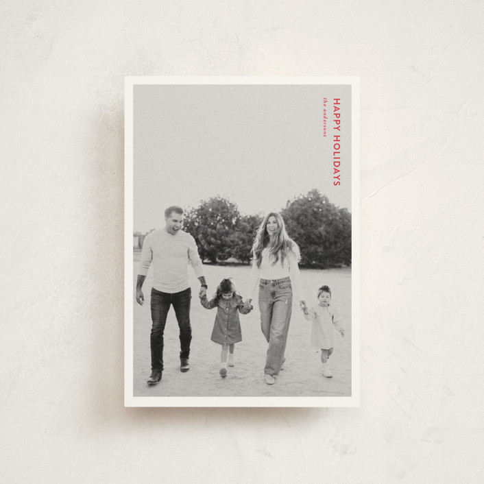 Modern Postcard Holiday Postcards by Wendy Chung | Minted