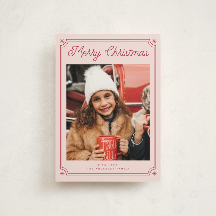 ticket frame Holiday Postcards by Cass Loh | Minted