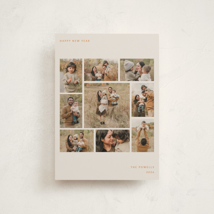 Happy Nine Holiday Postcards by Sumak Studio | Minted