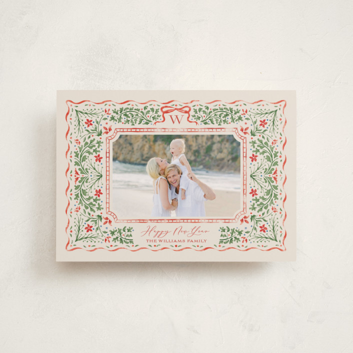 Vintage Christmas Holiday Postcards by Paper Sun Studio | Minted