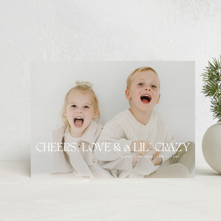 A lil' Crazy Holiday Postcards by Anna Elder | Minted